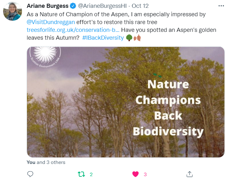 Nature Champions Back Biodiversity - Scotlink