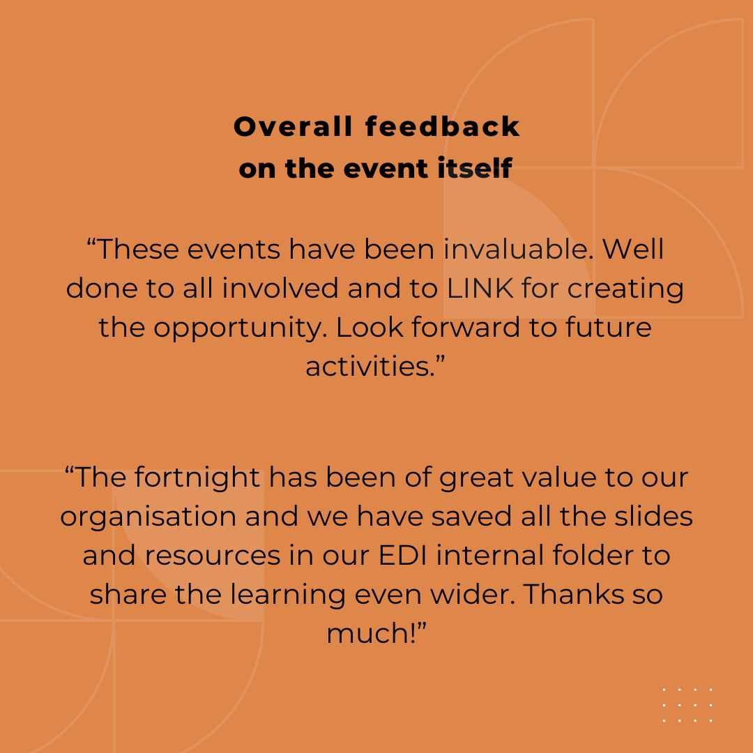 The final EDI Fortnight – ensuring nature is for all - Scotlink